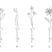 Custom Name Flower | Birth Flower Gift | Tattoo Comission SVG | Floral ...
