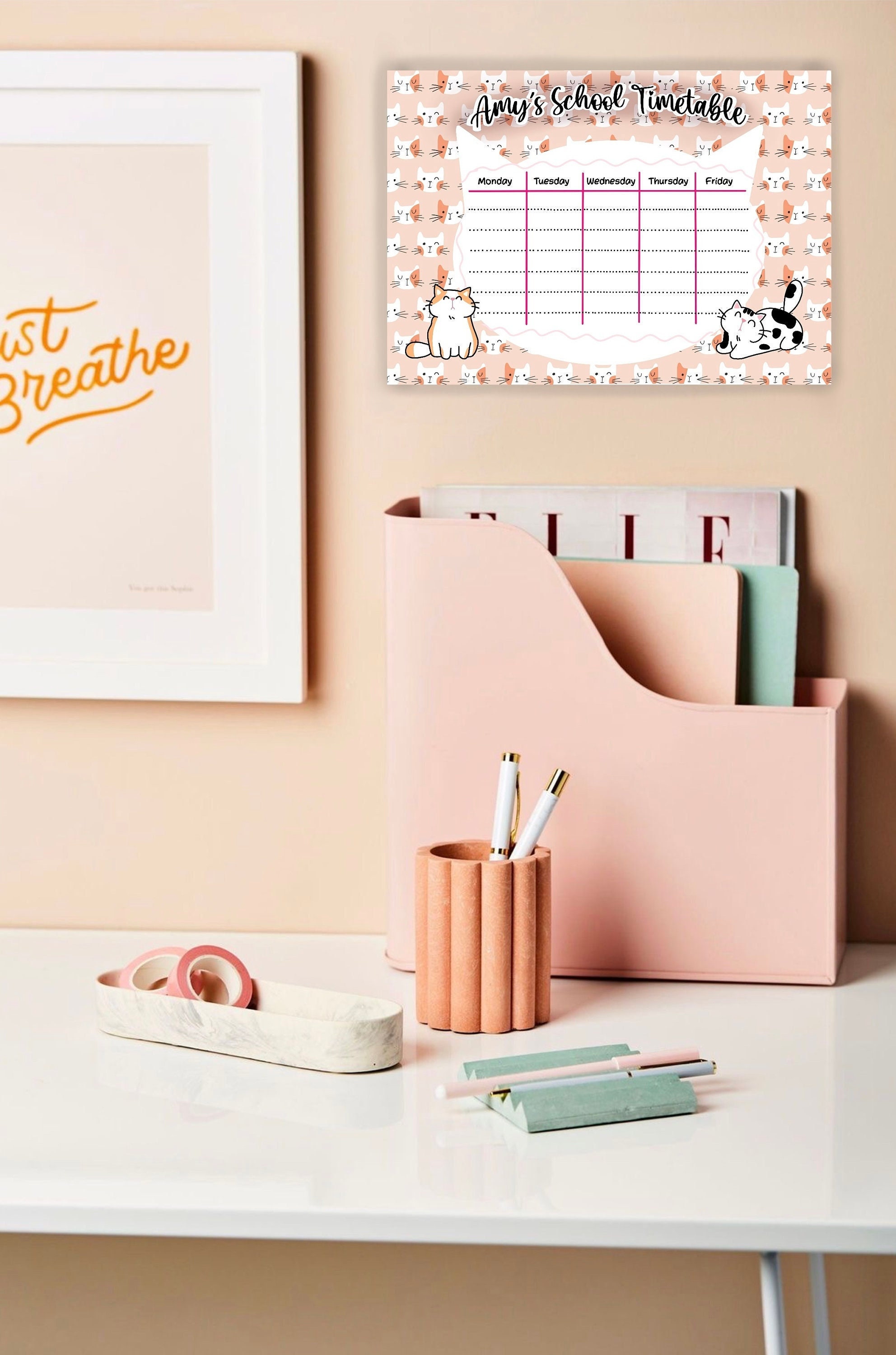 Stundenplan svg - Etsy Österreich