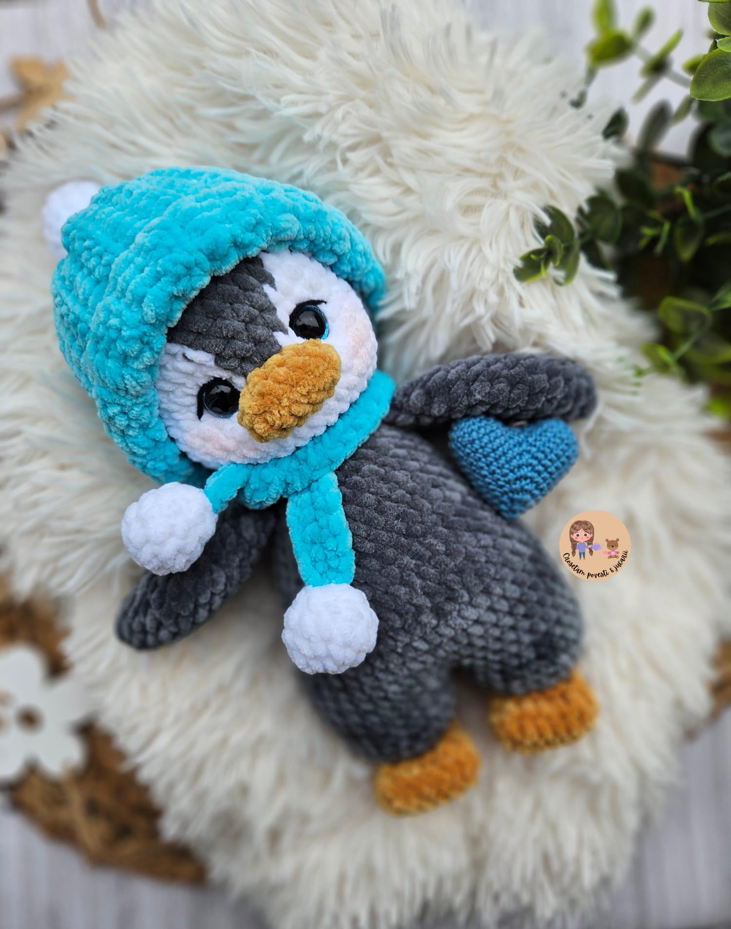Puf the Penguin - Penguin Crochet / Pdf Penguin / Plush Penguin ...