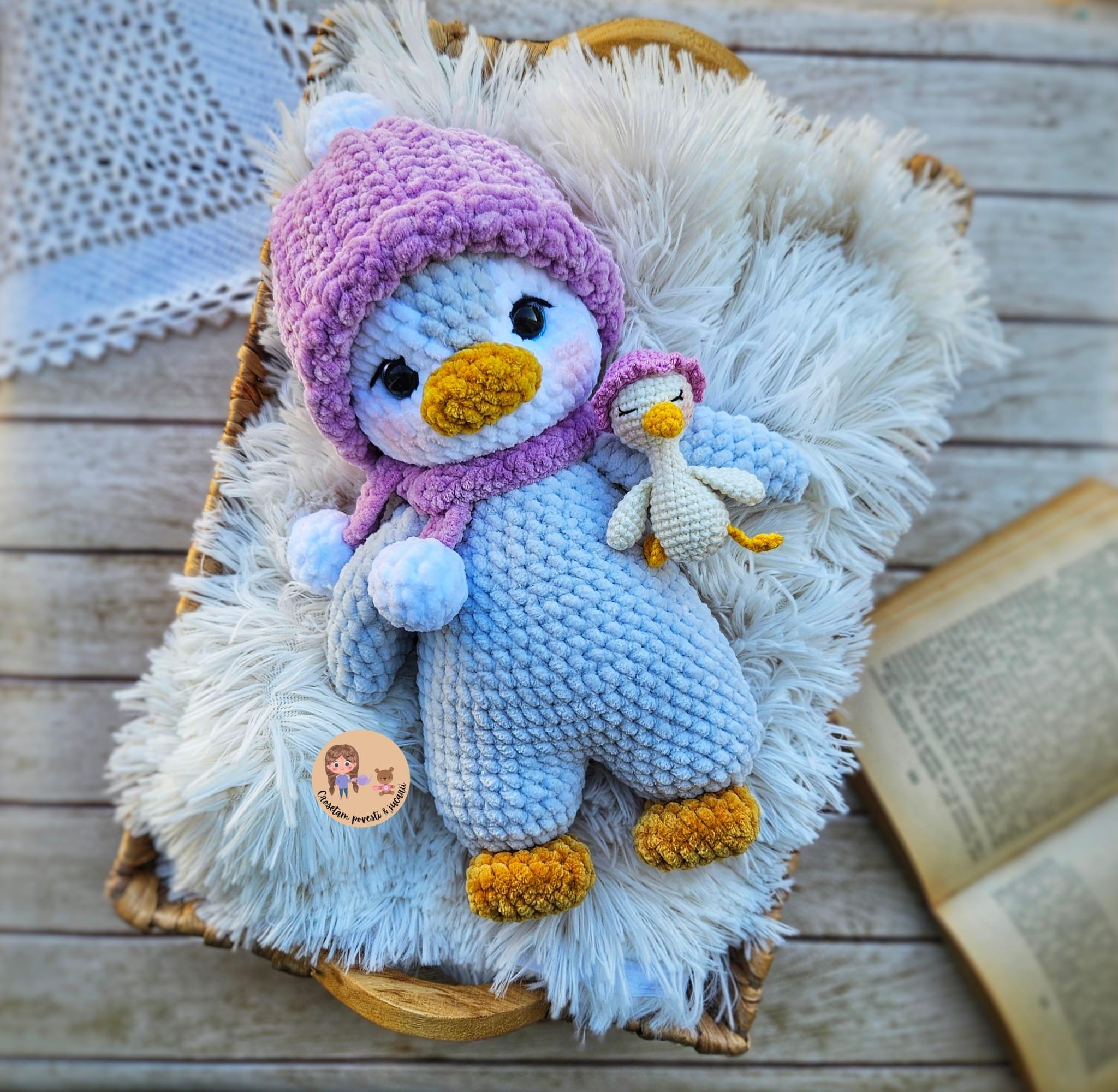 Puf the Penguin - Penguin Crochet / Pdf Penguin / Plush Penguin ...