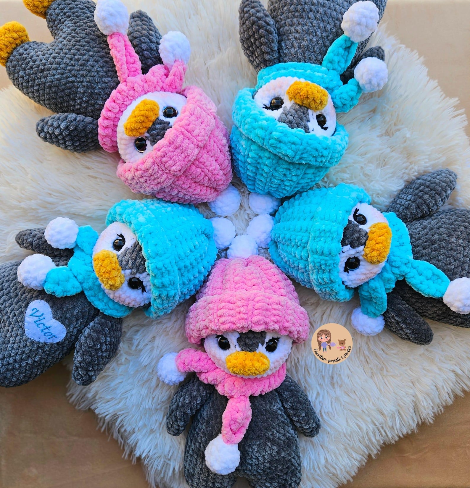 Puf the Penguin - Penguin Crochet / Pdf Penguin / Plush Penguin ...