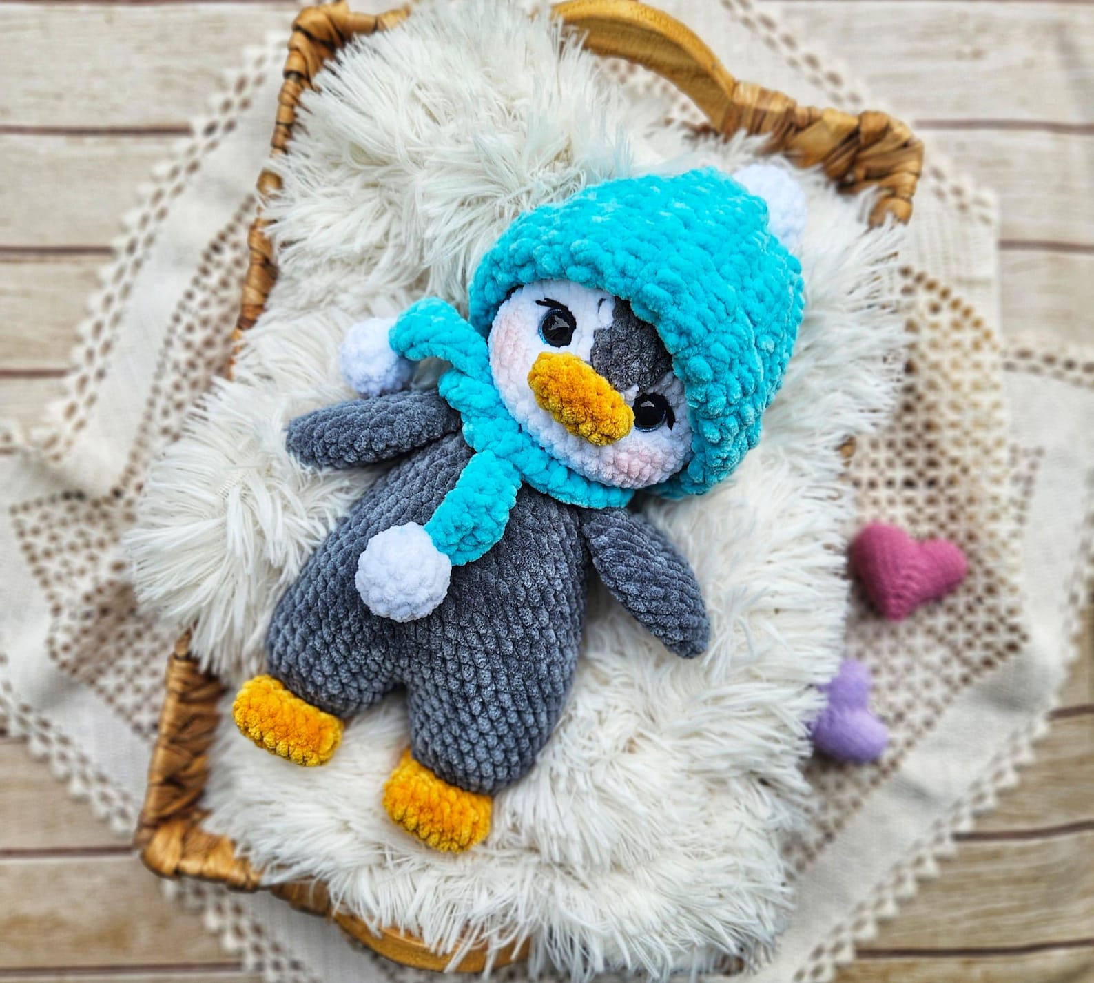 Puf the Penguin - Penguin Crochet / Pdf Penguin / Plush Penguin ...