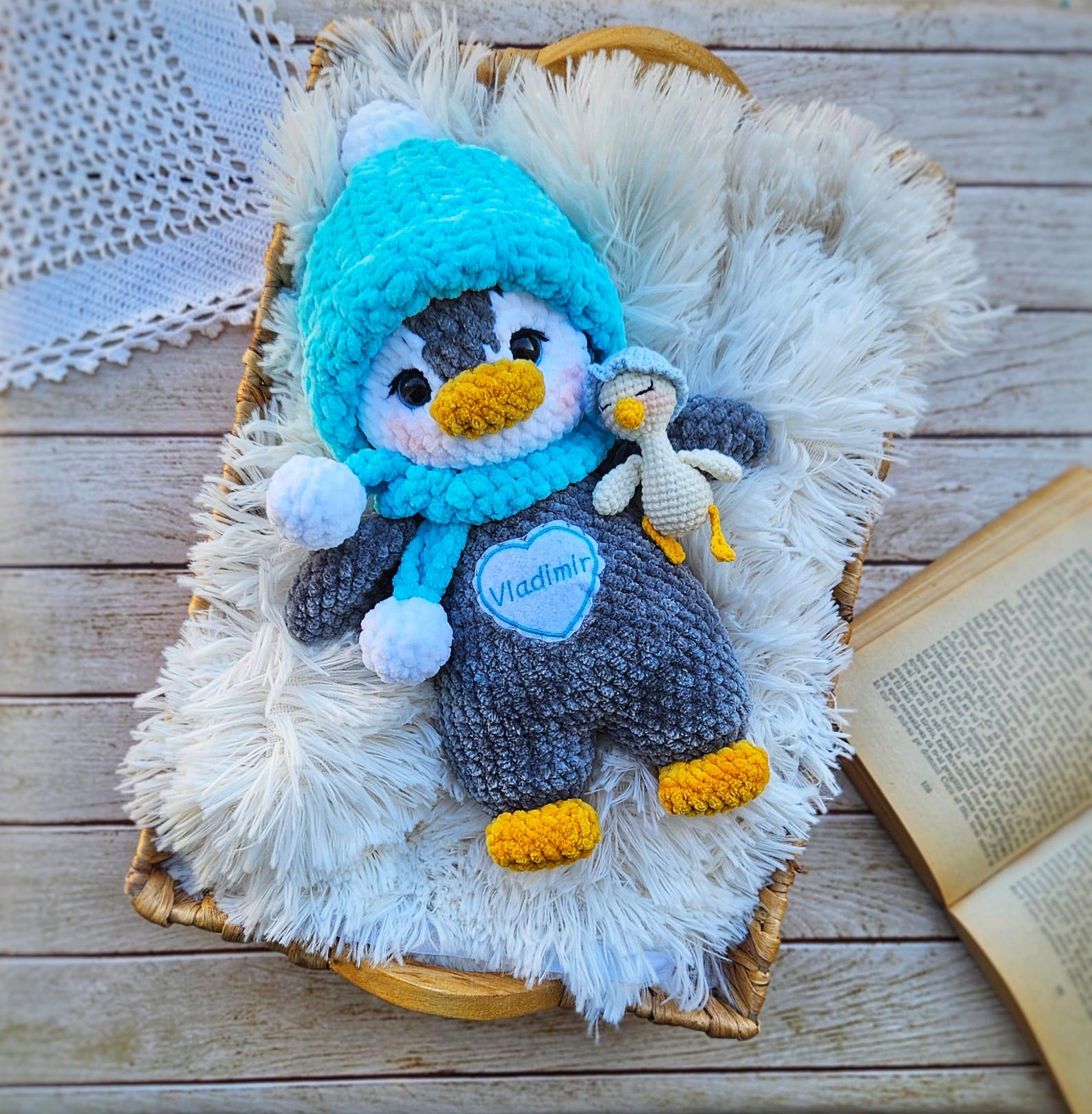 Puf the Penguin - Penguin Crochet / Pdf Penguin / Plush Penguin ...