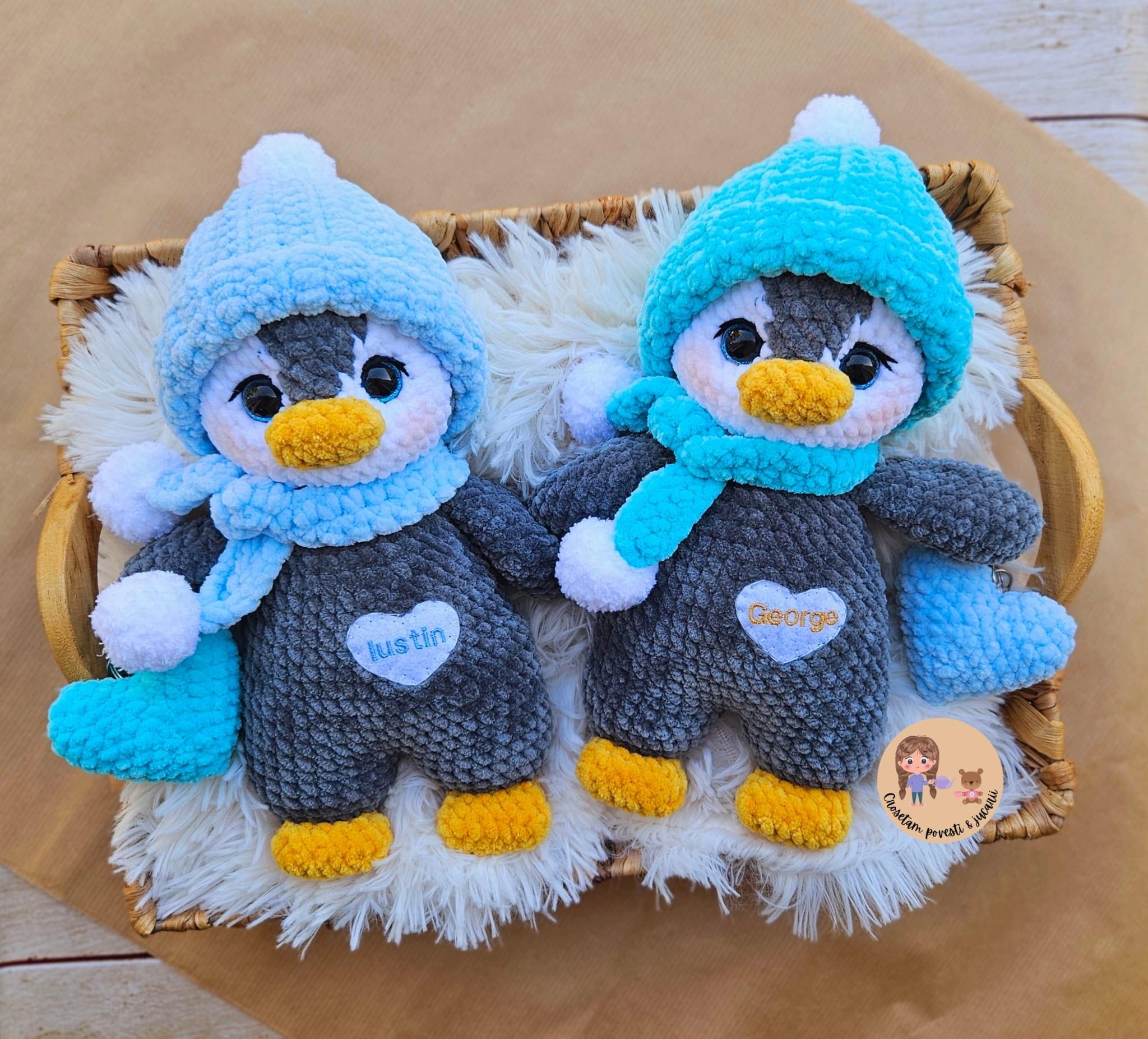Puf the Penguin - Penguin Crochet / Pdf Penguin / Plush Penguin ...