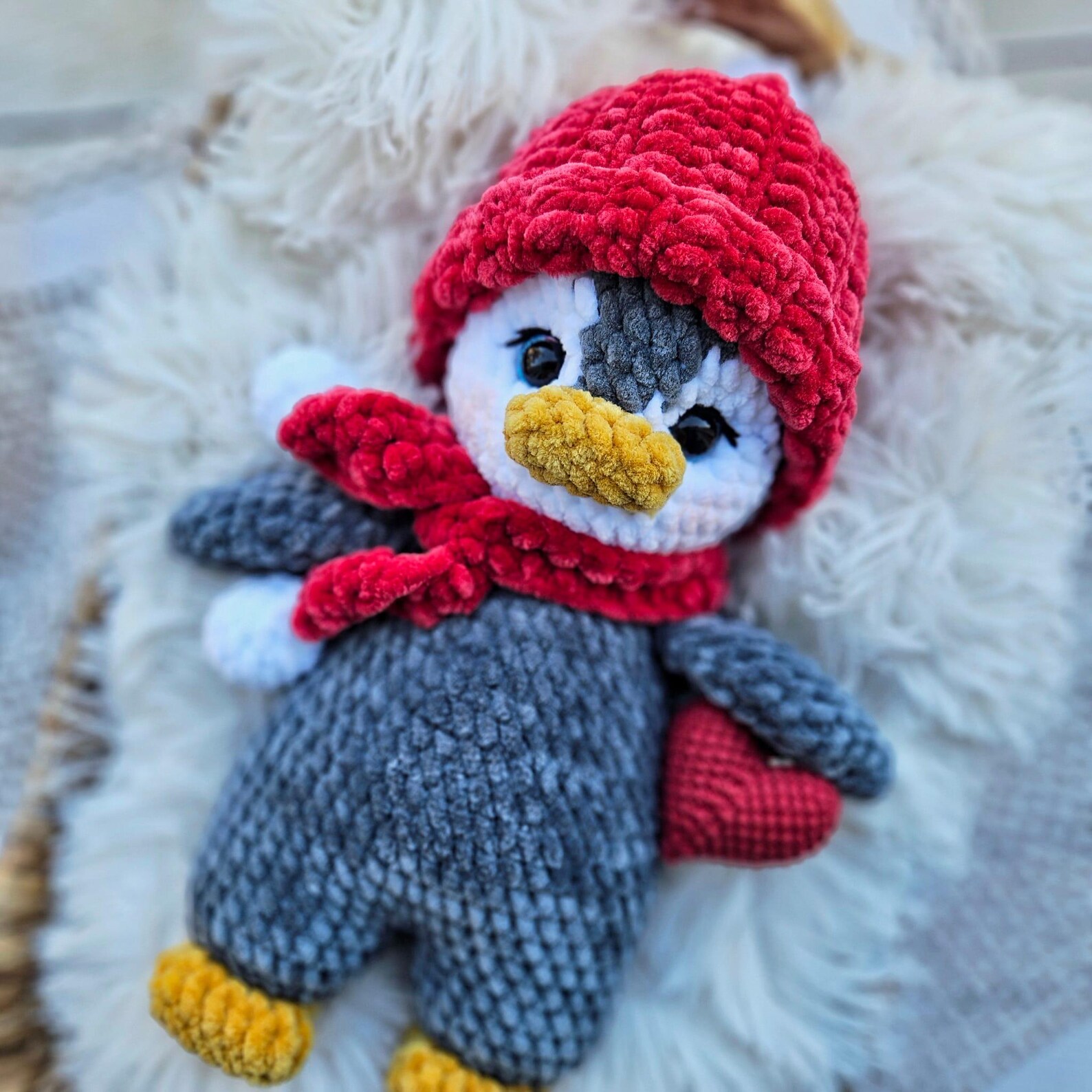 Puf the Penguin - Penguin Crochet / Pdf Penguin / Plush Penguin ...