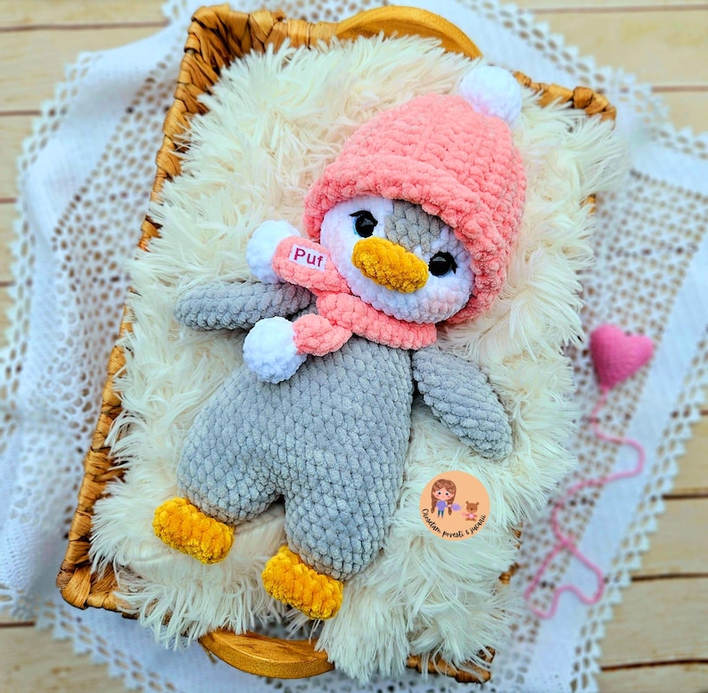 Puf the Penguin - Penguin Crochet / Pdf Penguin / Plush Penguin ...