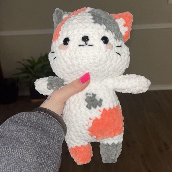 Calico Cat Plush - Etsy