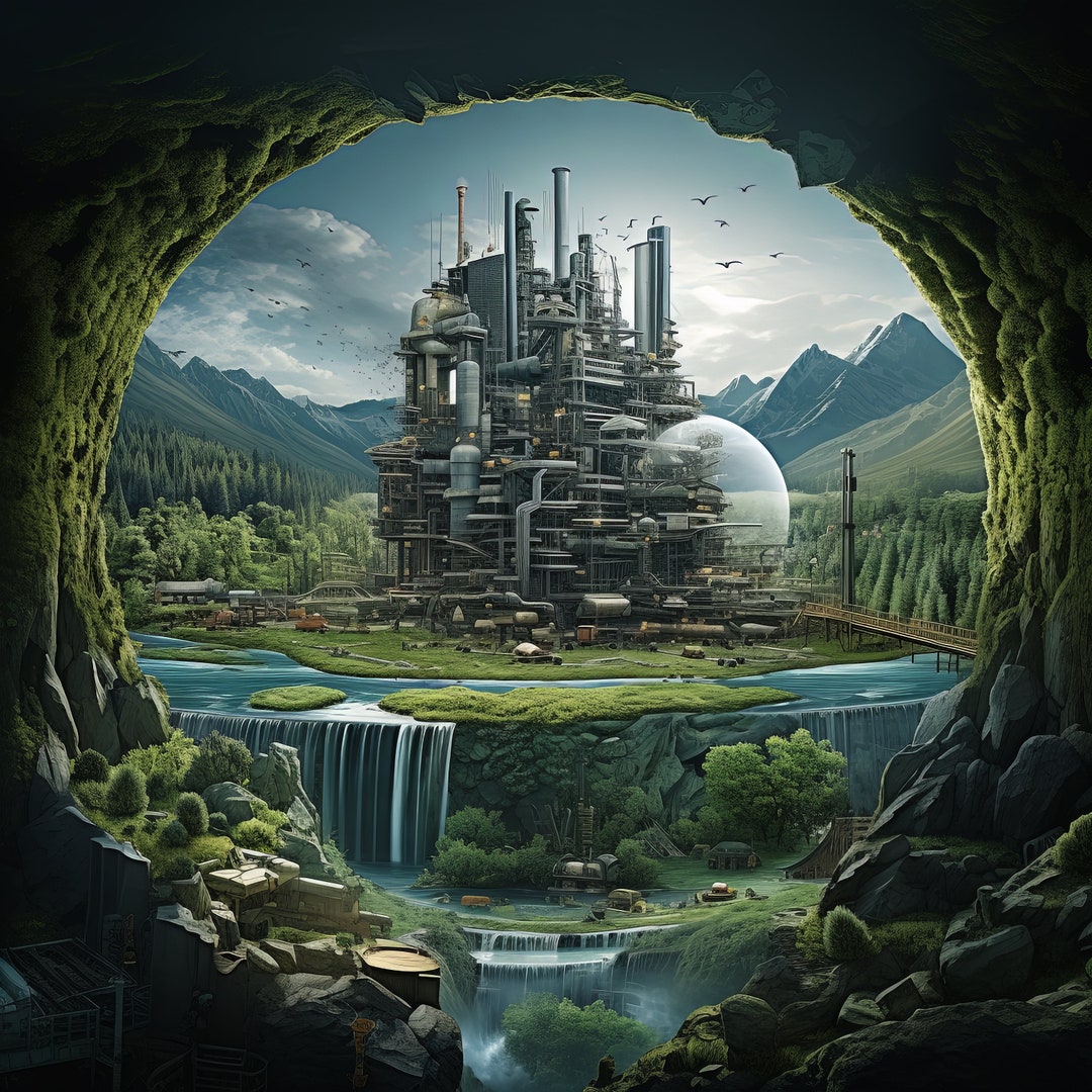 Natural Resource Art, Fantasy Art, Fantasy Nature Art, Digital Download ...