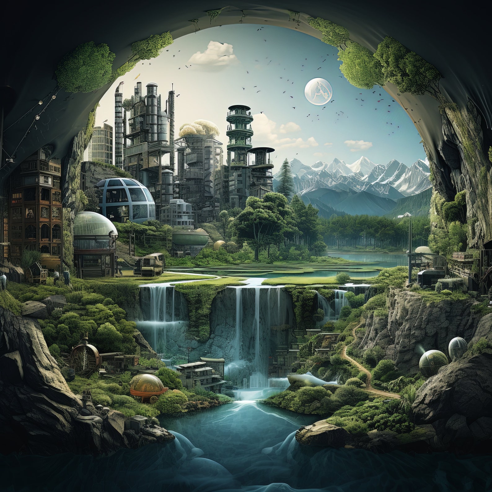 Natural Resource Art, Fantasy Art, Fantasy Nature Art, Digital Download ...