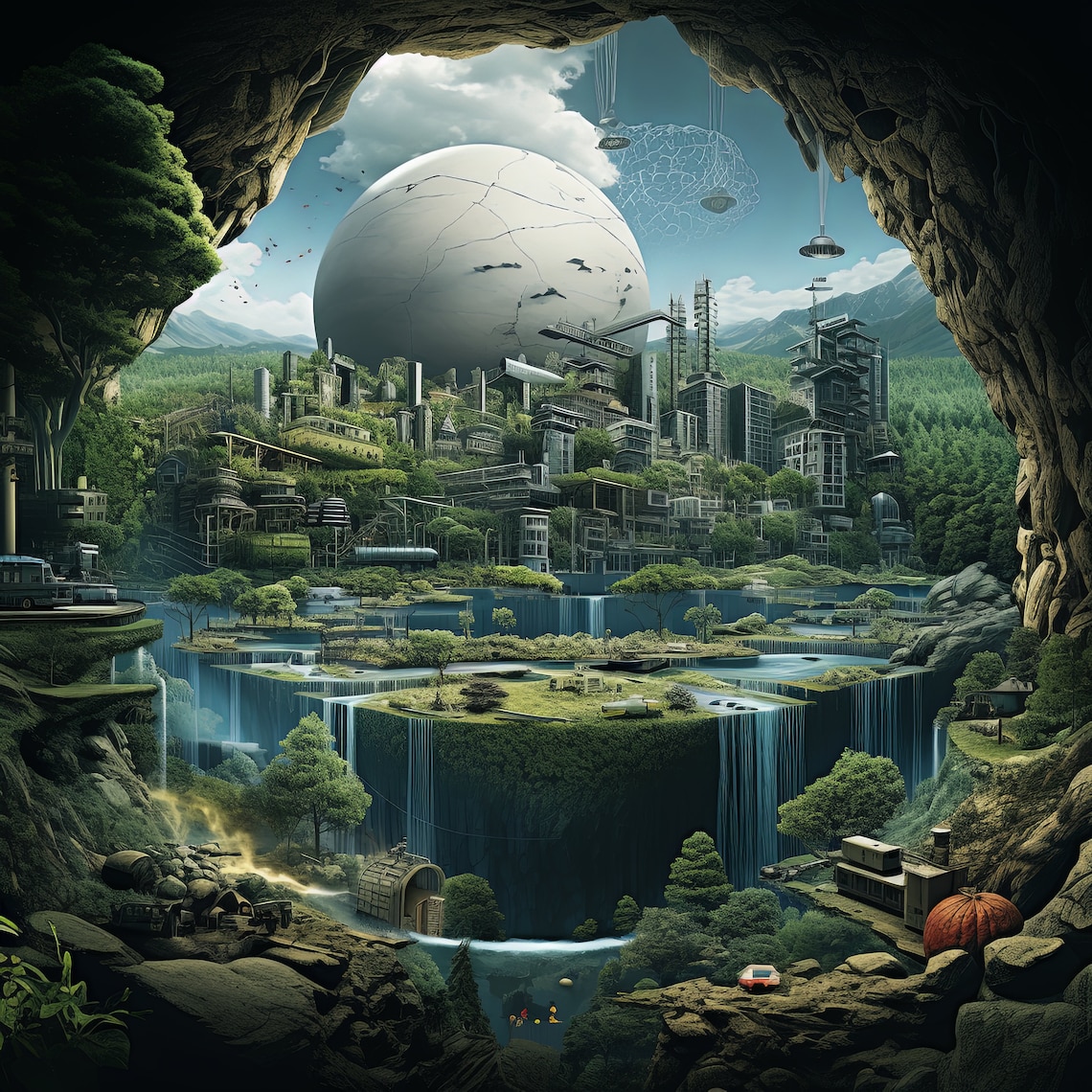 Natural Resource Art, Fantasy Art, Fantasy Nature Art, Digital Download ...