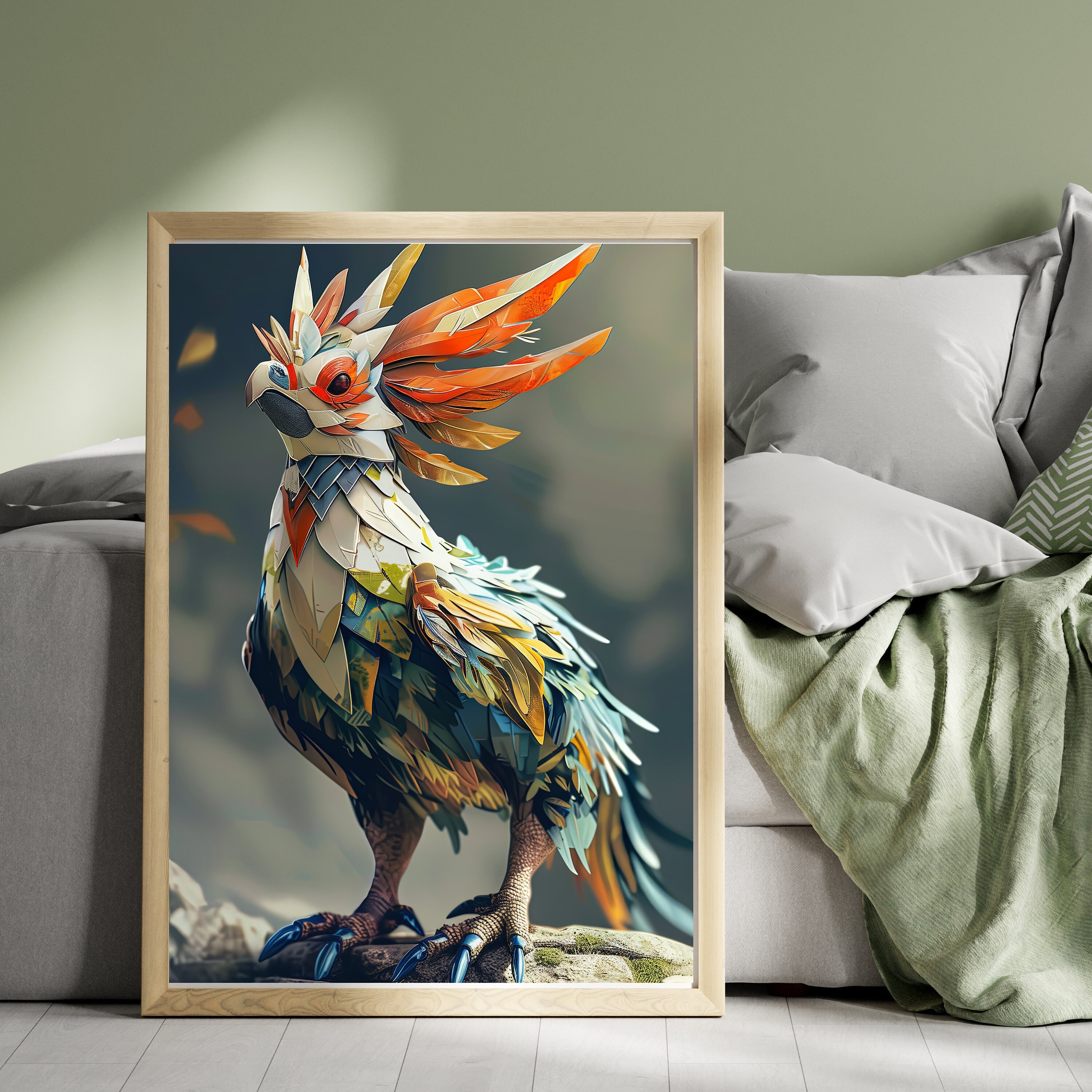 Beautiful Bird Wall Art, Wall Art for Bird Lovers, Nature Art, Instant ...