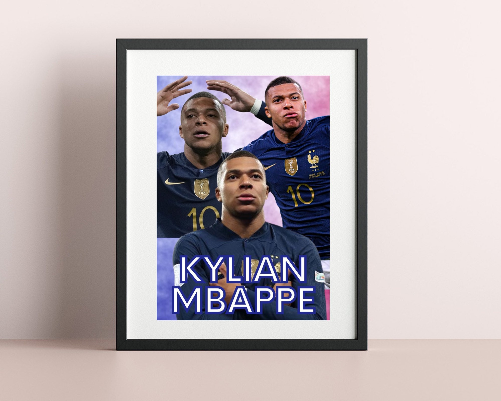 Kylian Mbappé France Coupe Du Monde 2022 Poster Starting at 16,99€ By2 ...