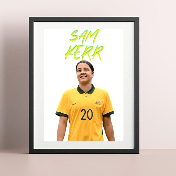 Sam Kerr Posters - Etsy