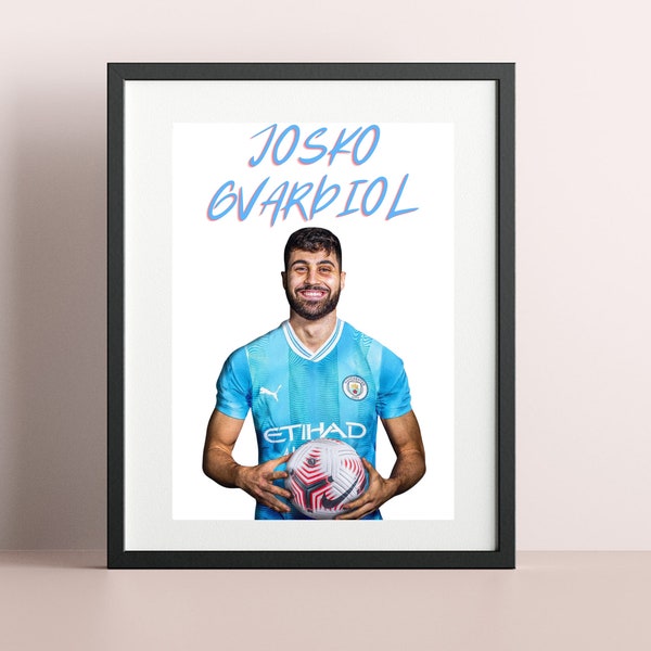 Gvardiol Poster - Etsy Australia