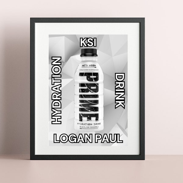 Prime Hydration Poster - Etsy