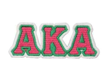 AKA Alpha Kappa Alpha Pretty Girl Iron-on Patch - Etsy