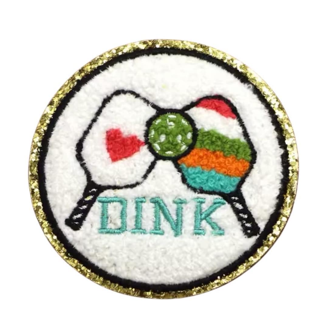 Pickleball Dink Iron on Patch - Etsy