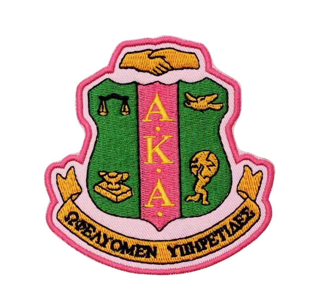 AKA Alpha Kappa Alpha Iron-on Patch - Etsy