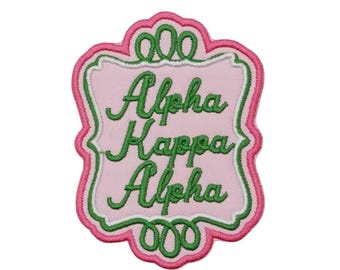 Shield Chenille Patch, Jackets, Camo, DIY, Patches, RTS, AKA, Alpha Kappa Alpha, 1908. Ivy - Etsy