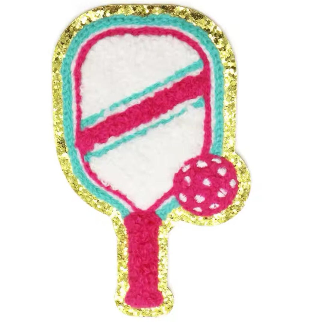 Pickleball Paddle Iron on Patch - Etsy