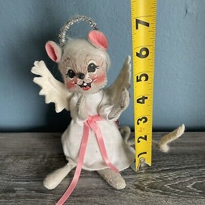 Vintage 1995 Annalee Doll Angel Mouse - Etsy