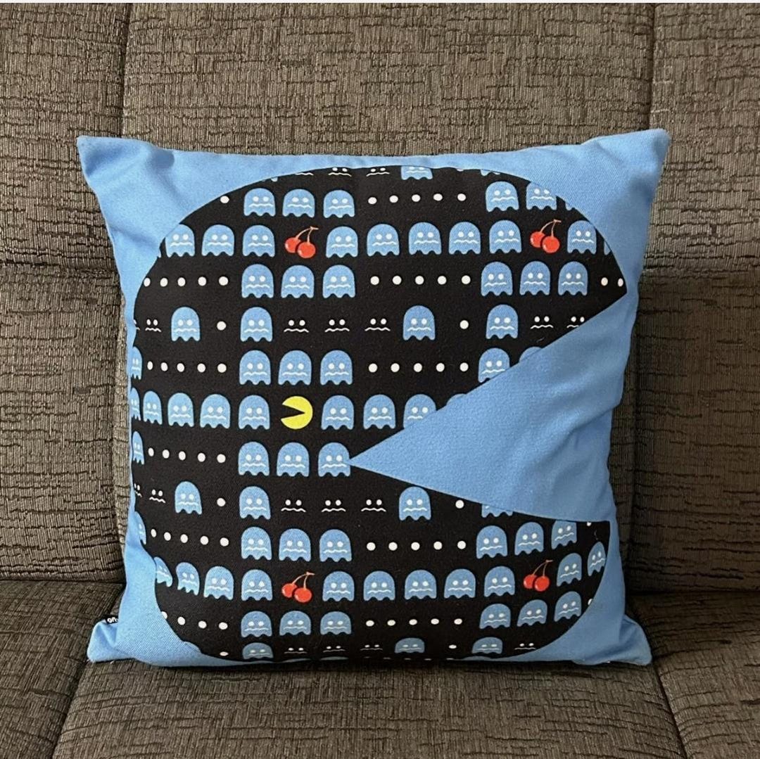 Society6 Pac-man Ghost Plush Pillow Pacman Room Decor 14 - Etsy
