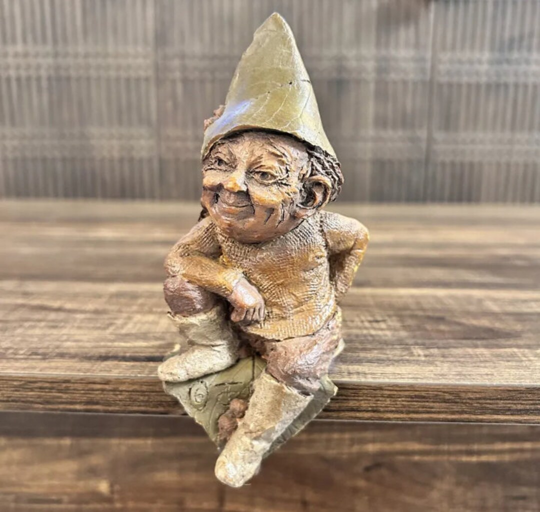 Vintage Tom Clark Gnome Shelf Figurine - Etsy