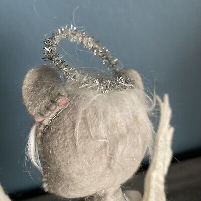 Vintage 1995 Annalee Doll Angel Mouse - Etsy