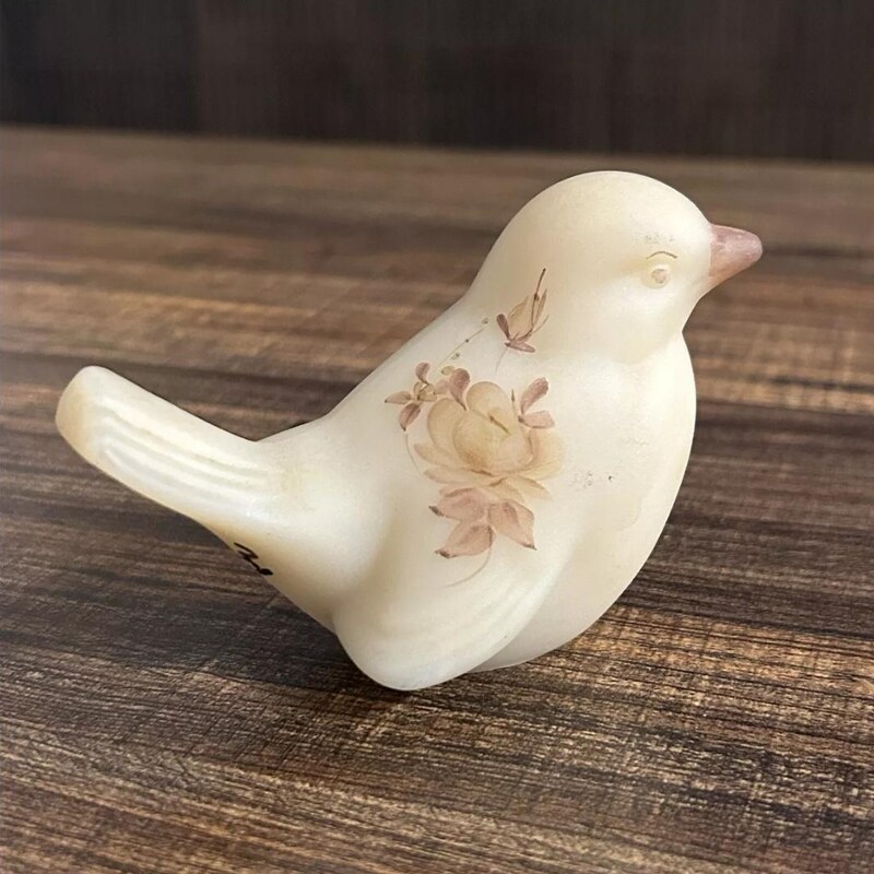 Fenton Glass Bird - Etsy