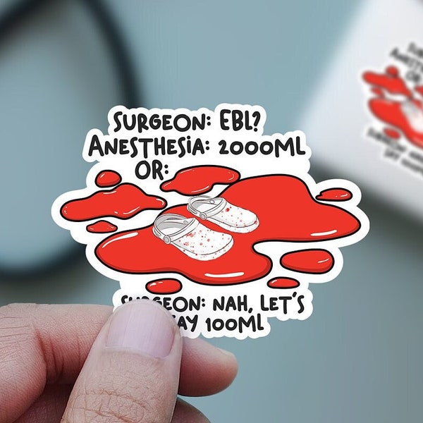 Funny Surgery Stickers - Etsy