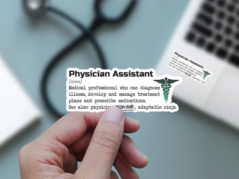 Gift for Physician Assistant, Physician Associate Sticker, Future ...