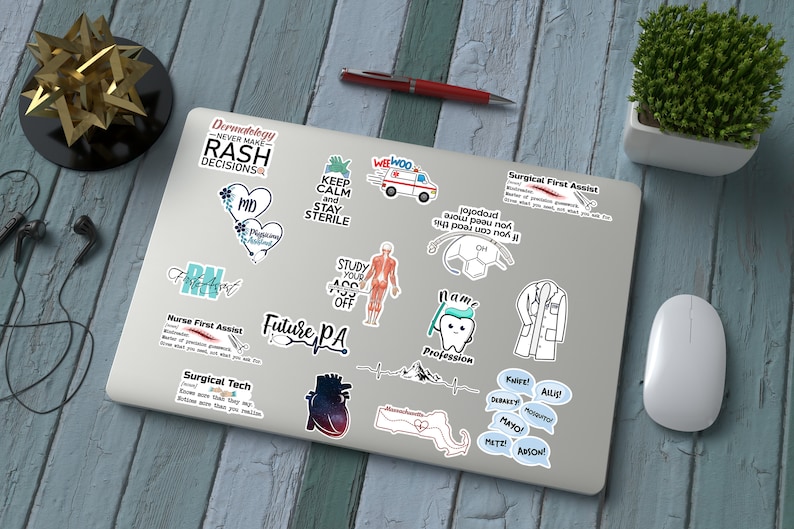 I Love Fall prevention Sticker, Funny Physical Therapy Sticker, Gait ...