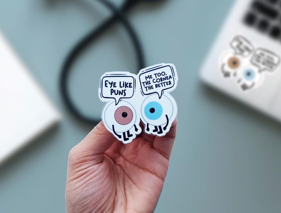 Funny Optometry Eye Doctor Magnet, Cute Optometrist Gift for Optometry ...
