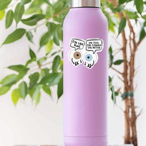 Funny Optometry Eye Doctor Sticker, Cute Optometrist Gift for Optometry ...