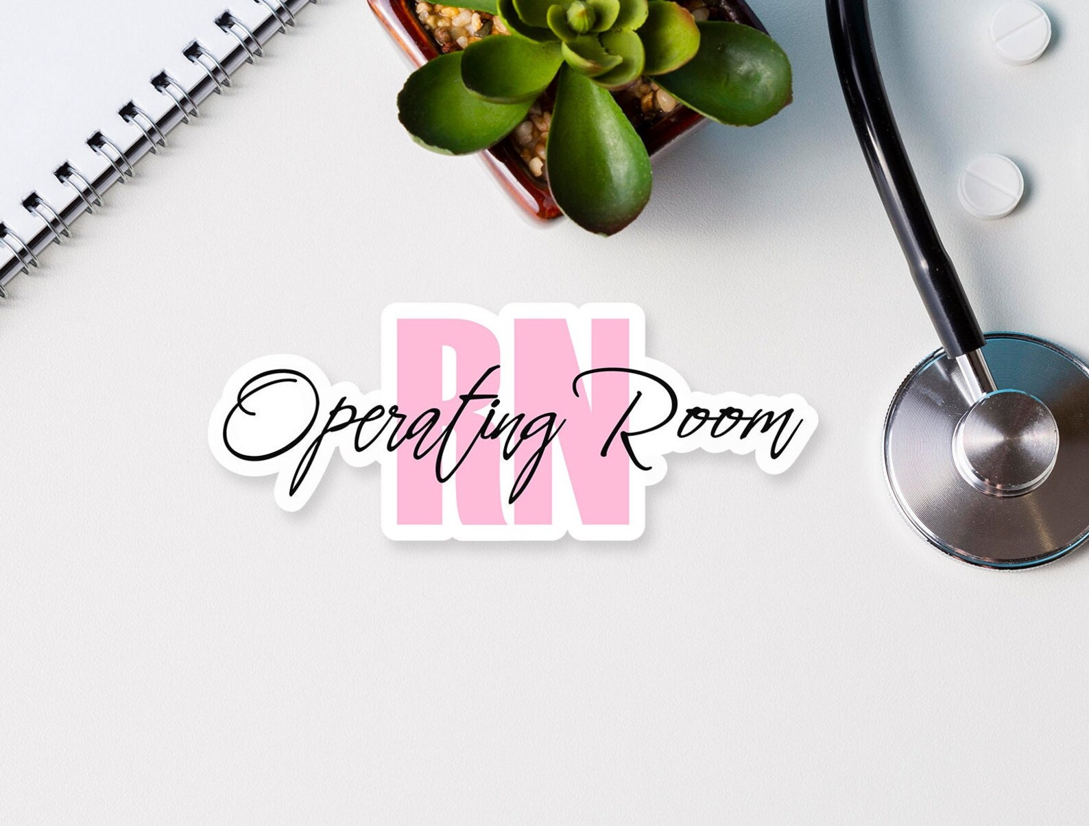 Operating Room RN Sticker, Gift for Nurse, First Assist, OR Nurse ...