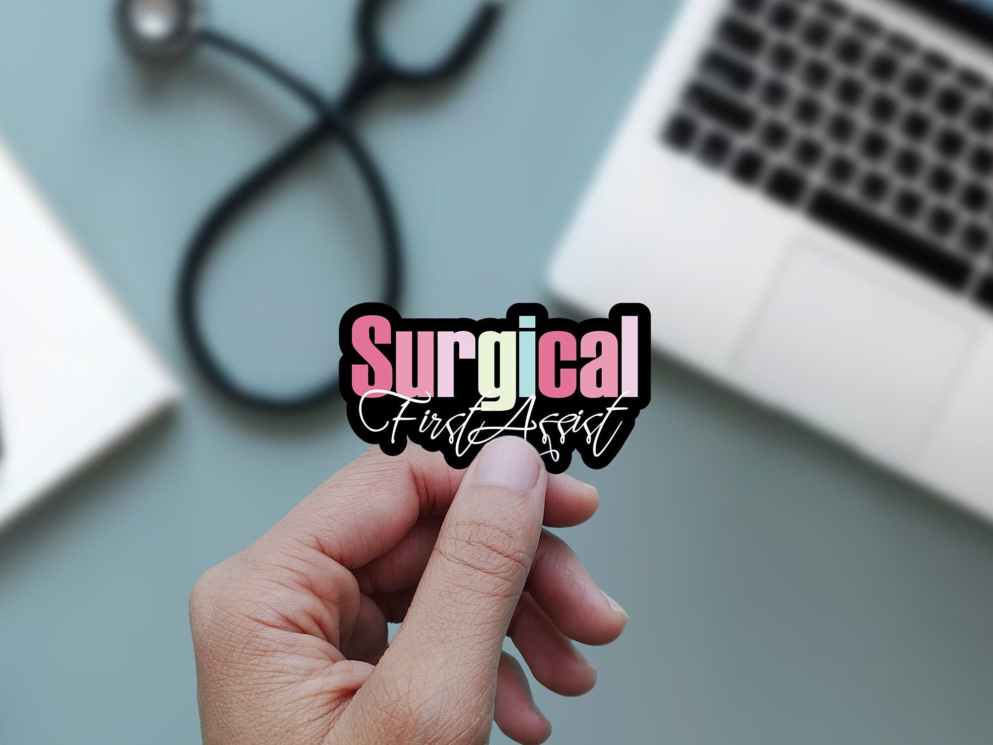 Surgical First Assist Sticker Gift for Surgical First Assist - Etsy