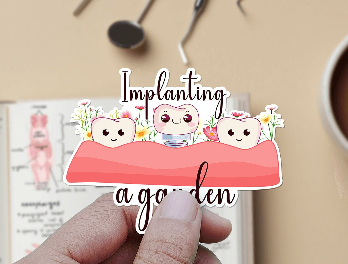 Funny Dental Stickers, Dental Hygiene, Dental Student Gift, Dental ...