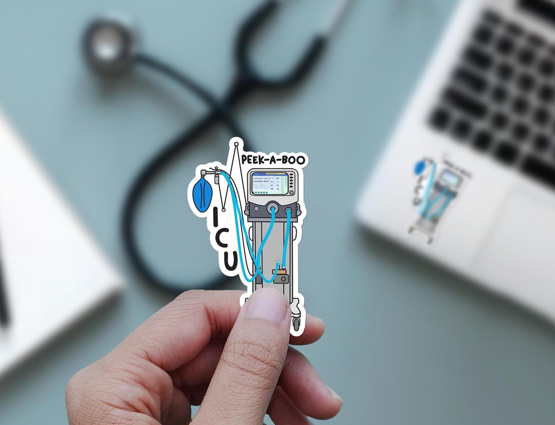 ICU Sticker for Icu Doctor Gift Sticker for Icu Nurse, Icu ...