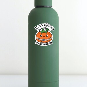 I Love Fall (prevention) Sticker, Funny Physical Therapy Sticker, Gait ...