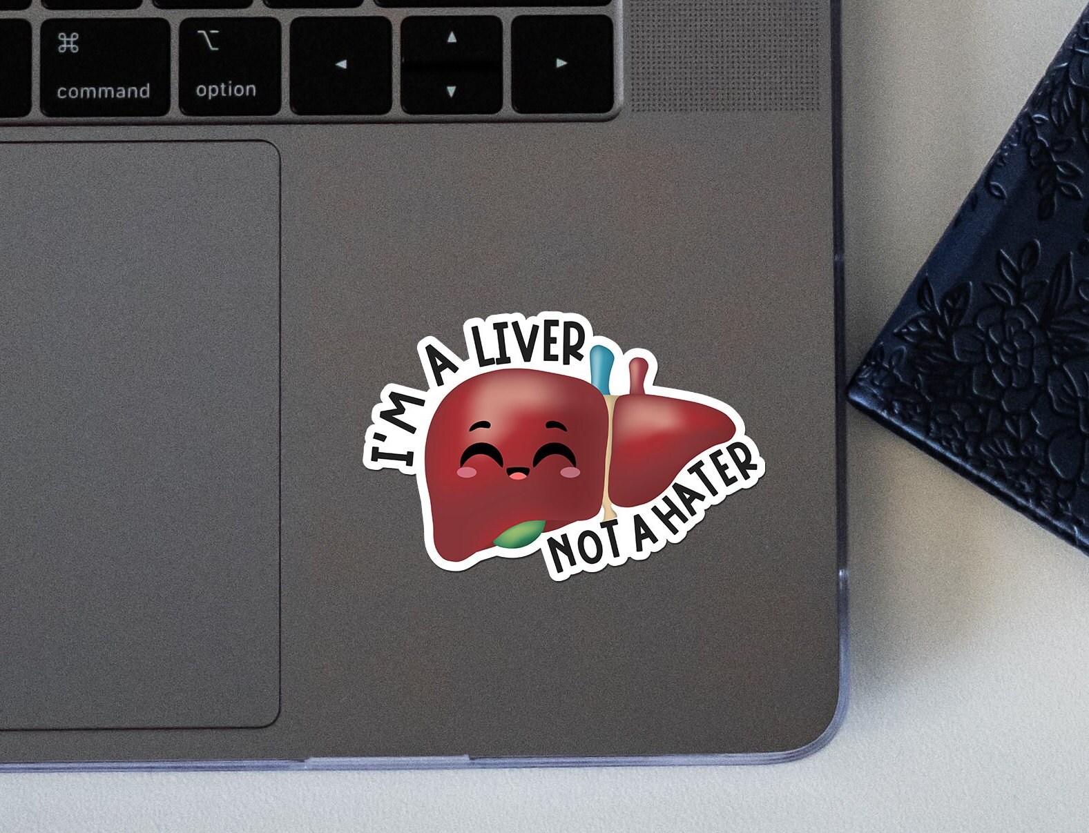 Liver Anatomy Sticker, Funny Anatomical Liver Sticker Set for Nurse ...