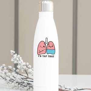 I'd Tap That Lung Sticker for Icu Pulmonary Gift Sticker for Md, Icu ...