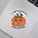 I Love Fall prevention Sticker, Funny Physical Therapy Sticker, Gait ...