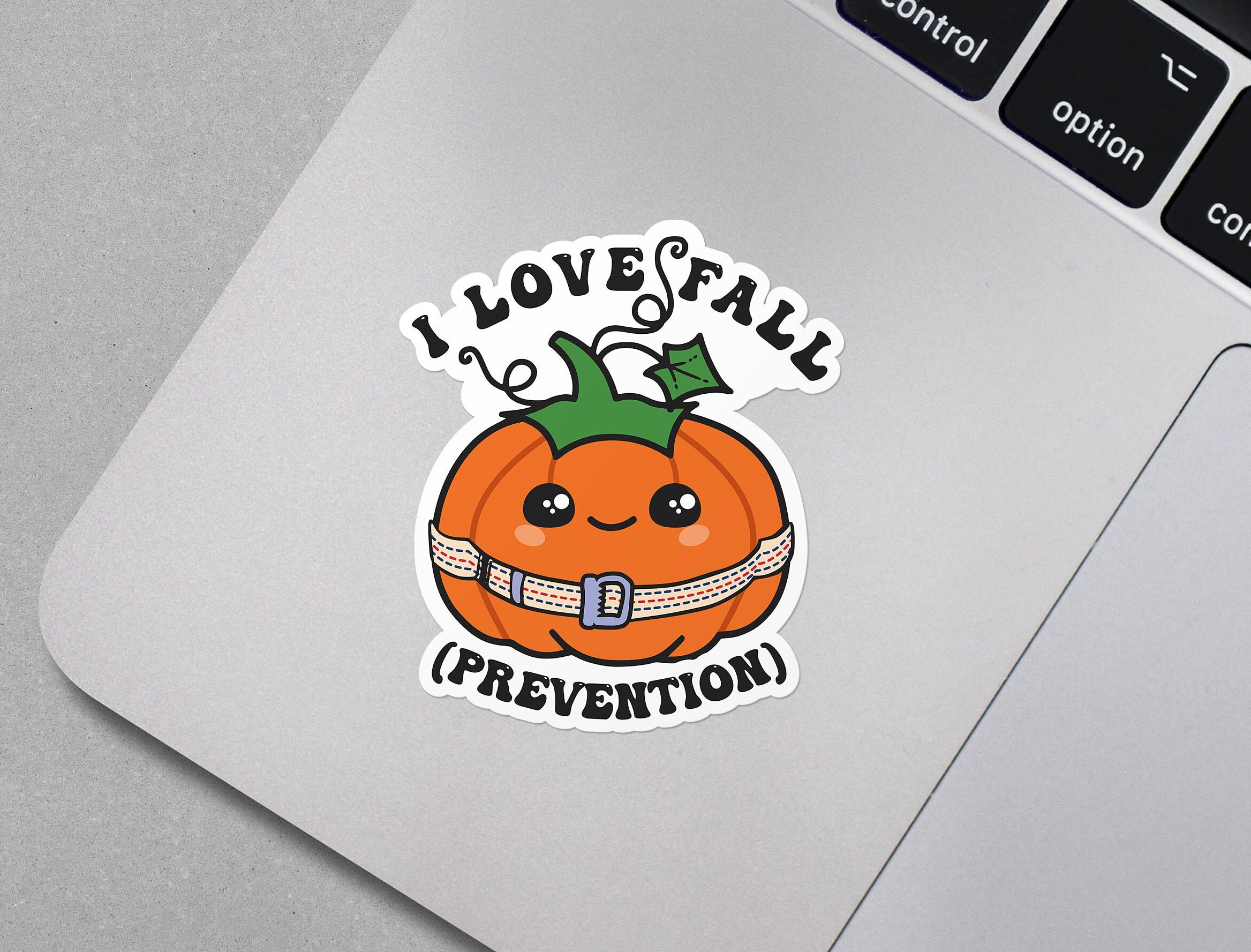 I Love Fall prevention Sticker, Funny Physical Therapy Sticker, Gait ...