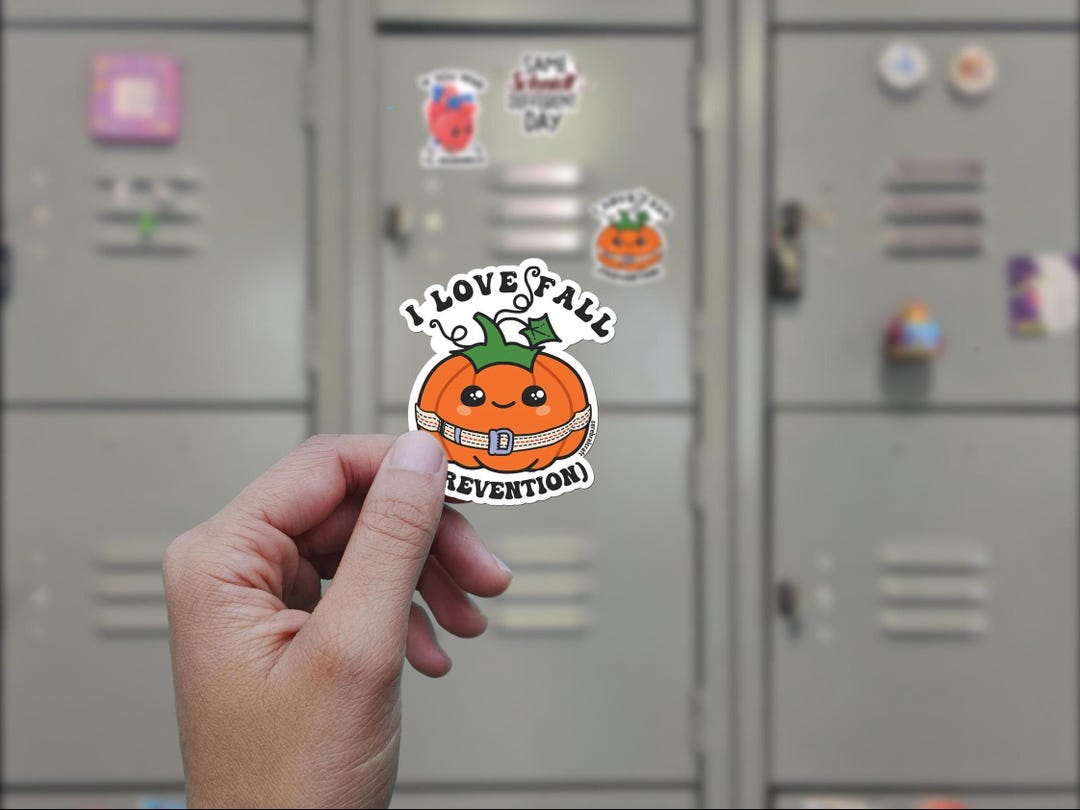 I Love Fall Prevention Magnet, Funny Physical Therapy Magnet, Gait Belt ...