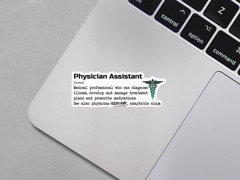 Gift for Physician Assistant, Physician Associate Sticker, Future ...