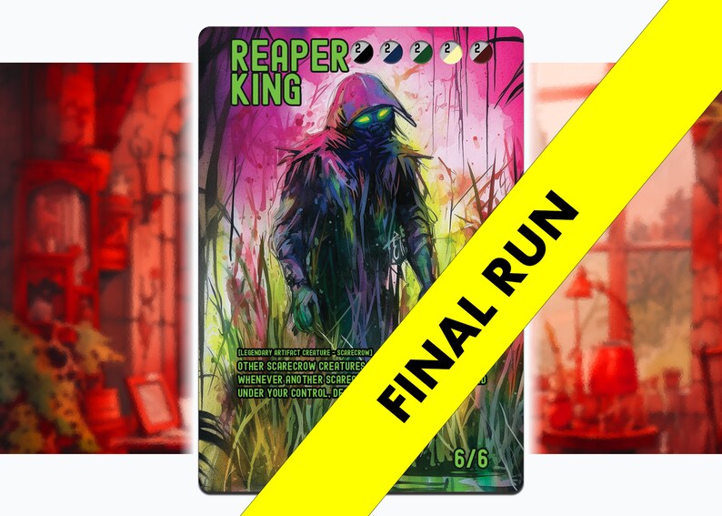 Reaper King Limited Run Custom Card for Proxies, Playtesting and Gifts ...