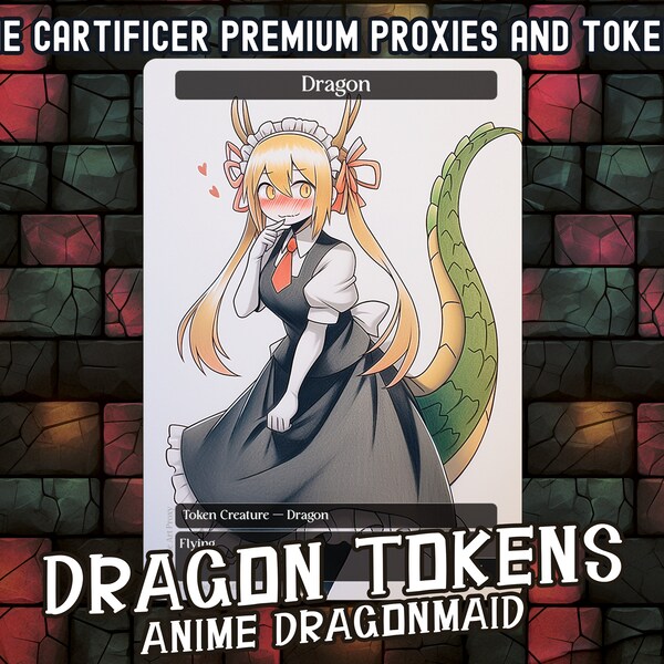 Anime Tokens - Etsy