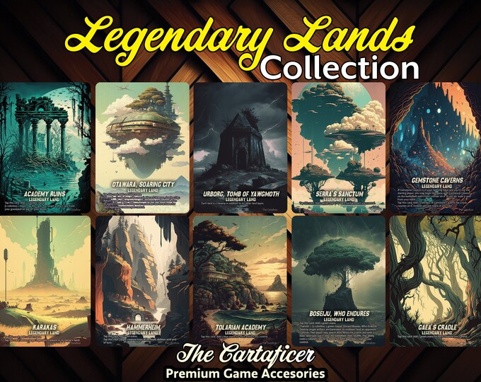 Legendary Lands Collection - Alternate Art Proxy Legendary Lands ...