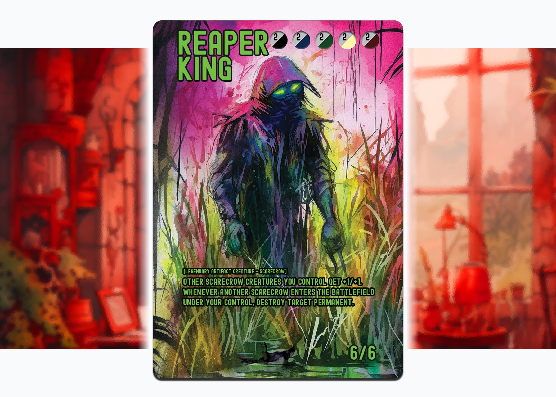 Reaper King Limited Run Custom Card for Proxies, Playtesting and Gifts ...