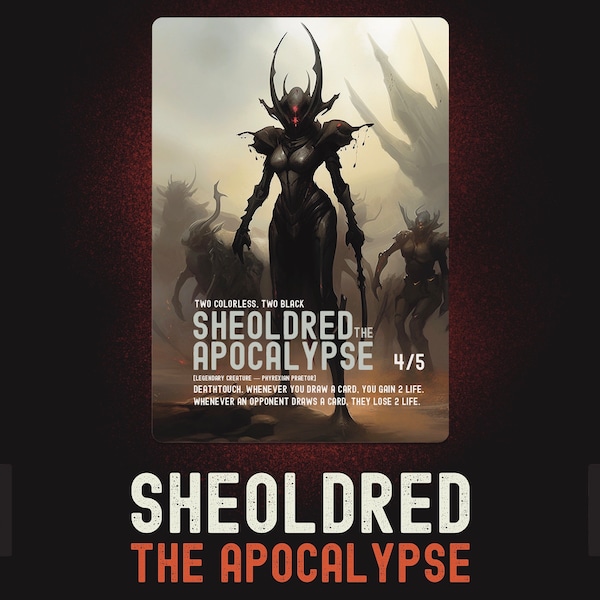 Sheoldred the Apocalypse Proxy - Etsy
